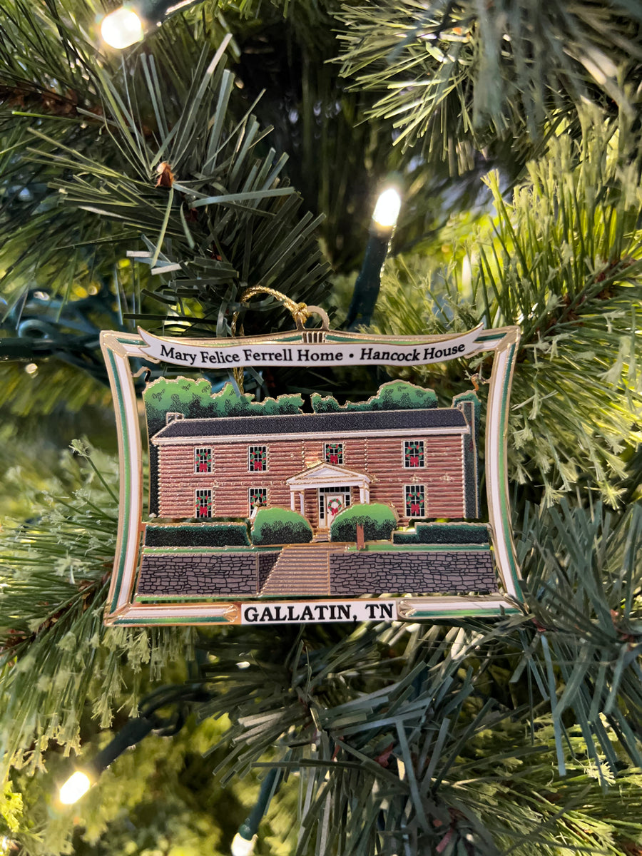 2023 Christmas Ornament: Mary Felice Ferrell House | The Hancock House ...